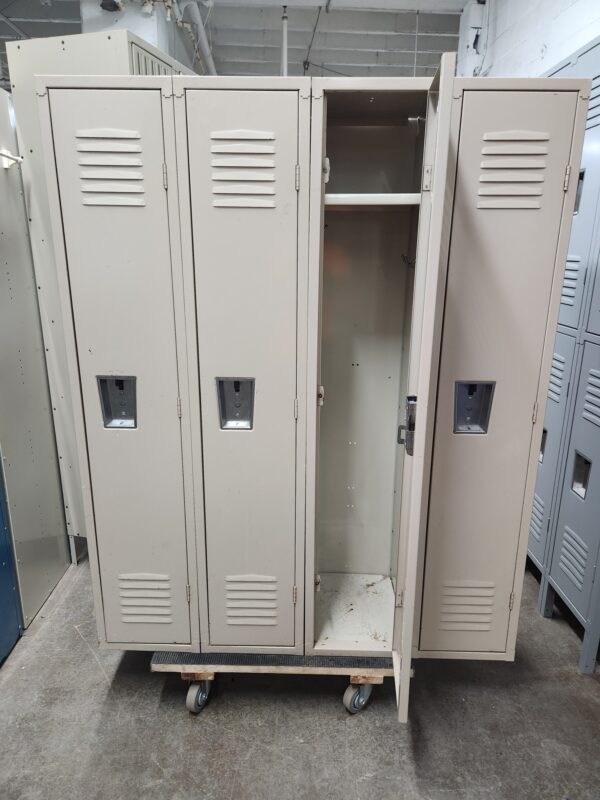 12 x 15 x 60 Republic Single Tier Lockers (Pre-Owned) – The Locker Guy
